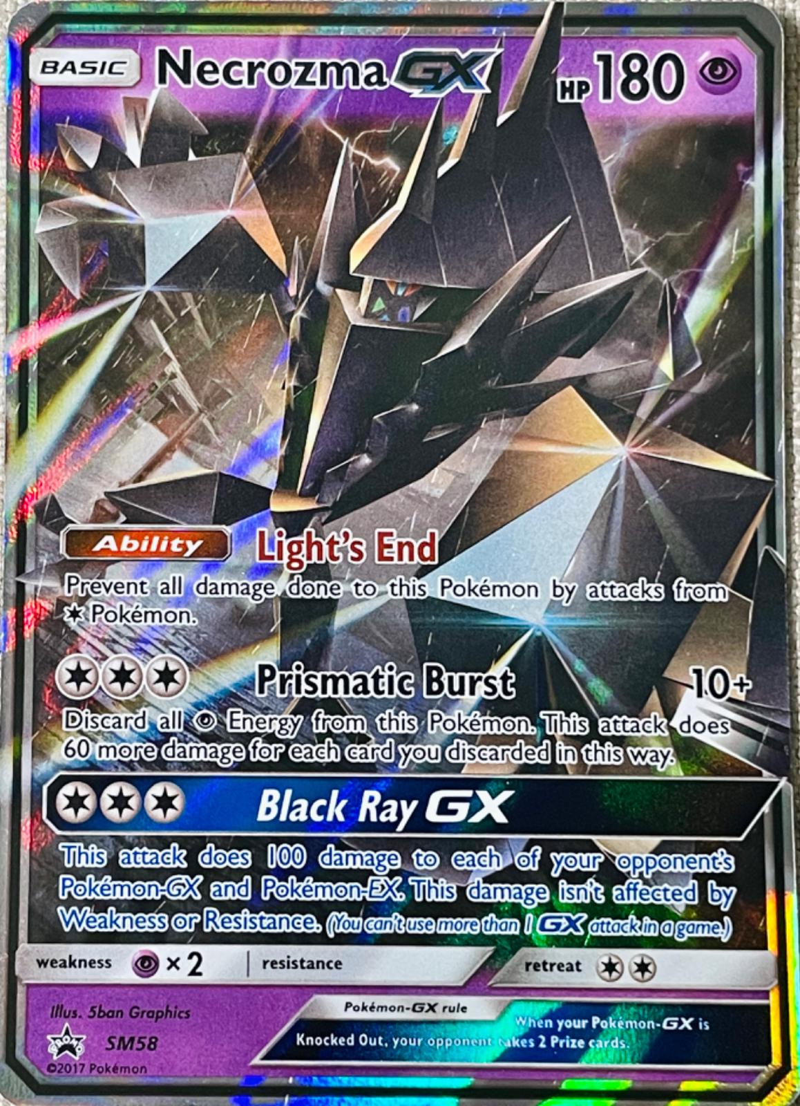 Necrozma GX #SM58 Prices | Pokemon Promo | Pokemon Cards