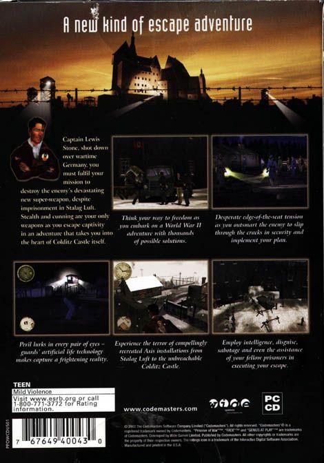 Prisoner of War: World War II Prices PC Games | Compare Loose, CIB ...