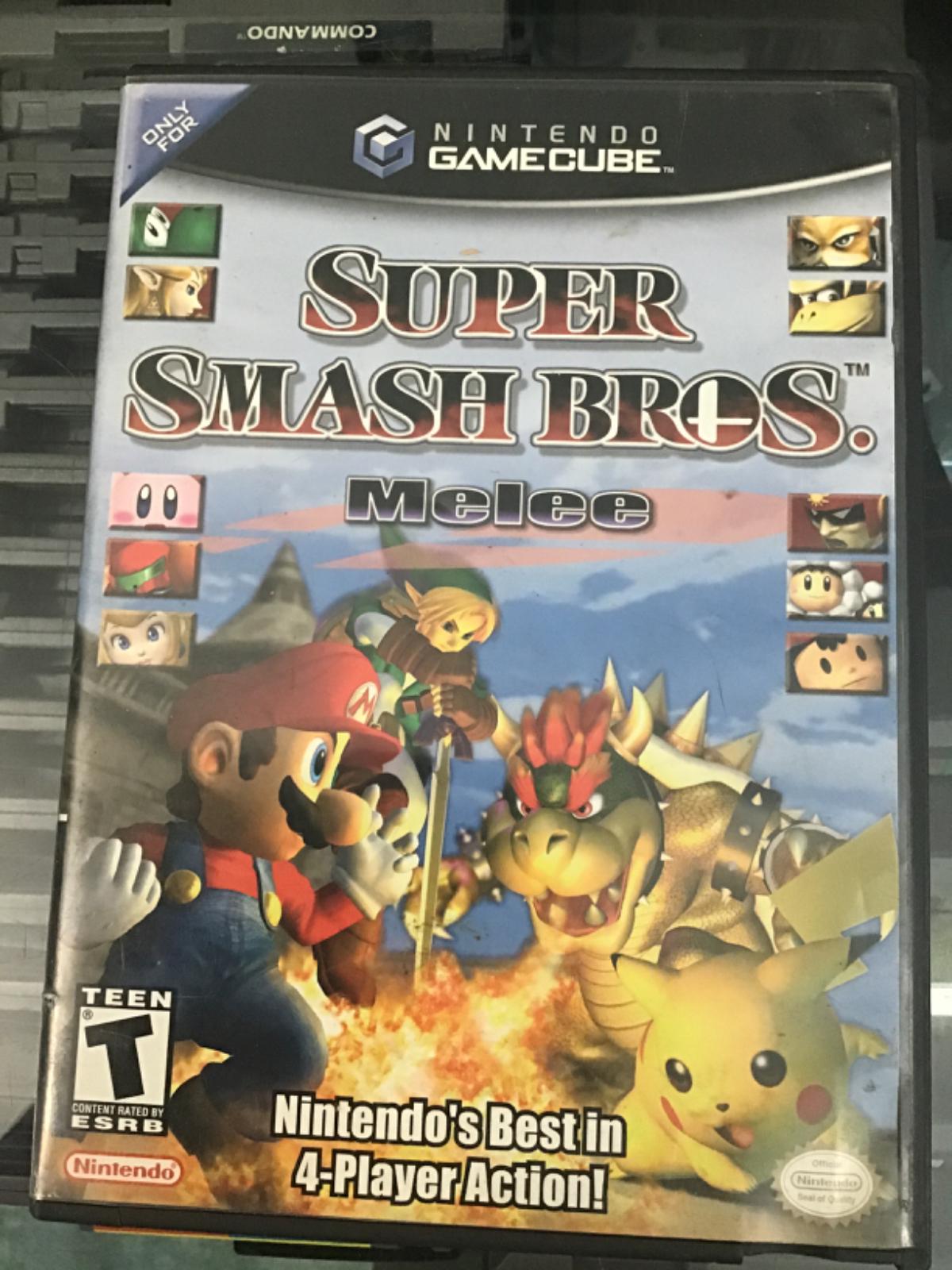 Super Smash Bros. Melee | Item, Box, and Manual | Gamecube
