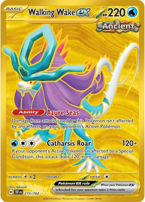 Prix de Walking Wake ex #215 | Pokemon Temporal Forces | Cartes de Pokemon