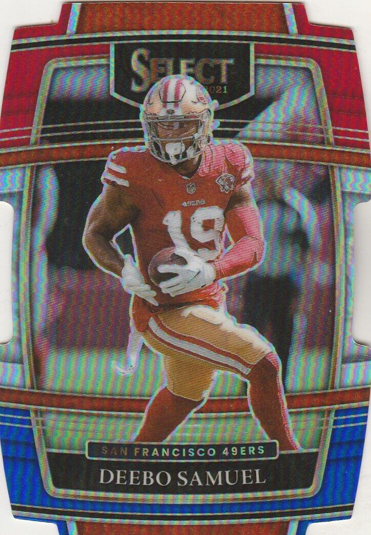 Deebo Samuel [Red Blue Die Cut] #31 Prices | 2021 Panini Select ...