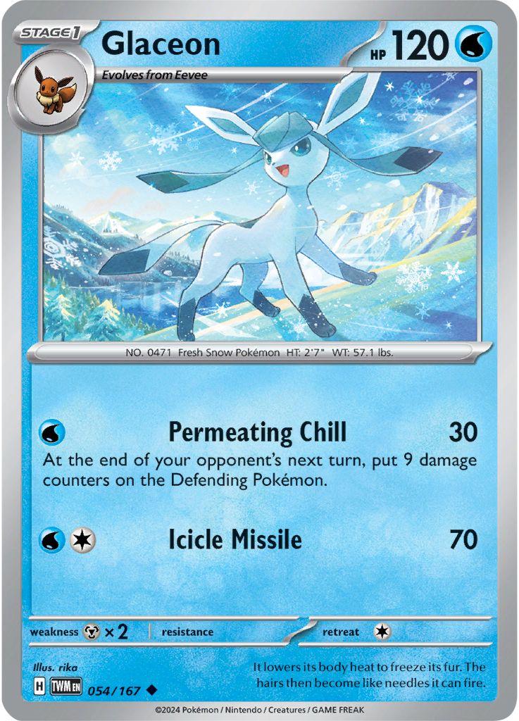 Glaceon #54 Prices | Pokemon Twilight Masquerade | Pokemon Cards