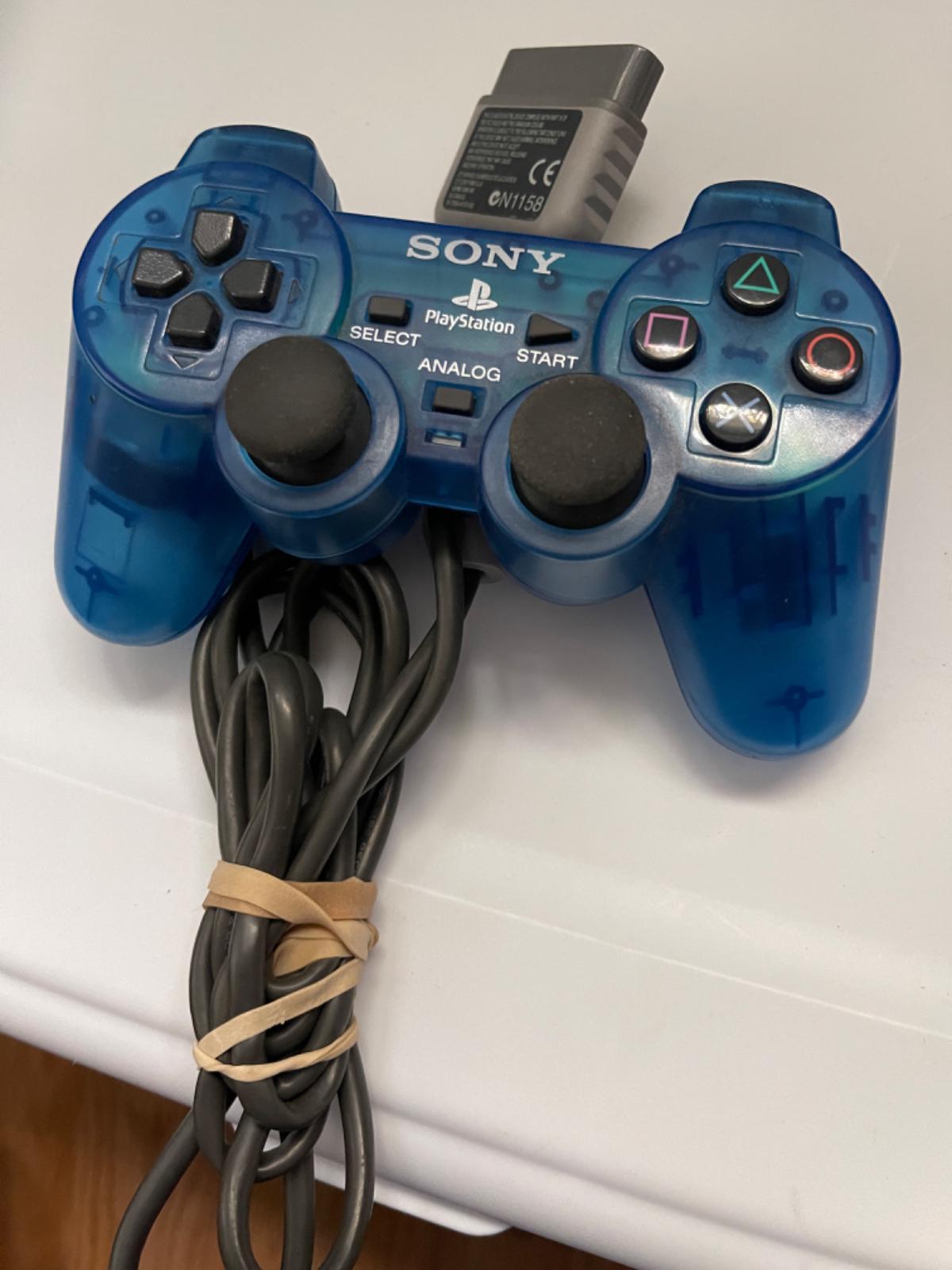Blue Dual Shock Controller | Item only | Playstation 2