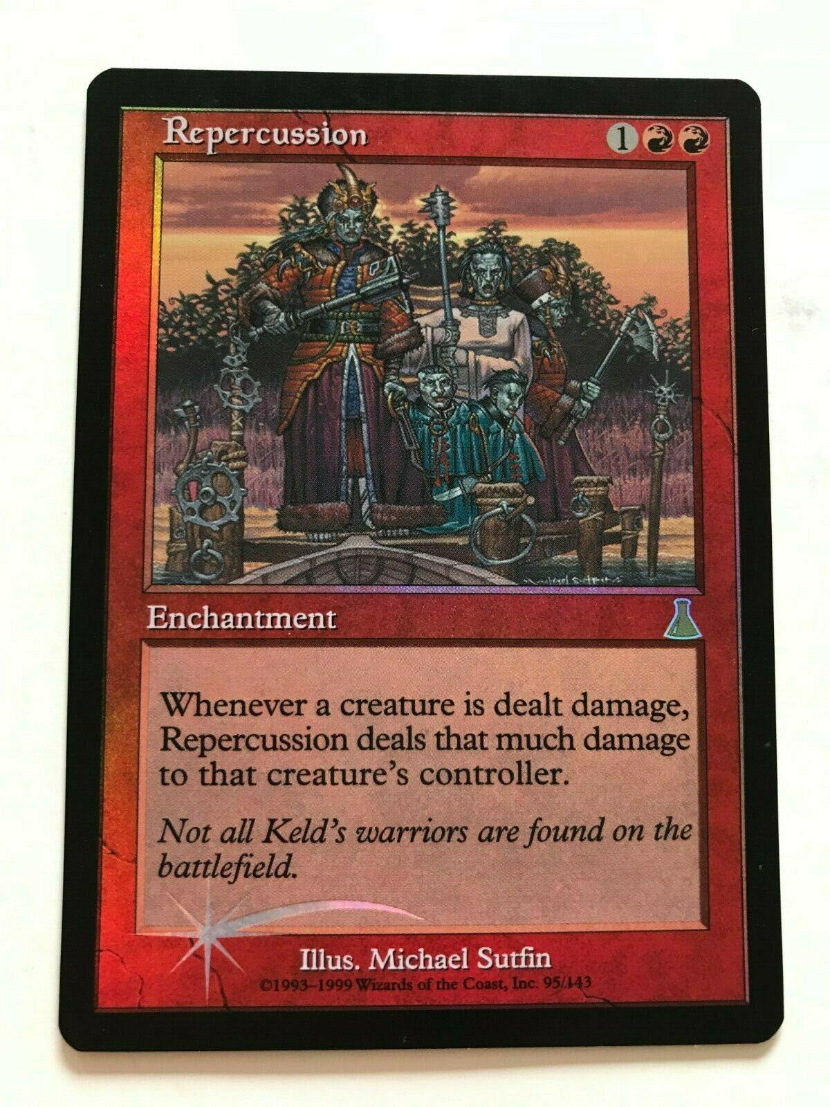 Repercussion [Foil] Prices | Magic Urzas Destiny | Magic Cards