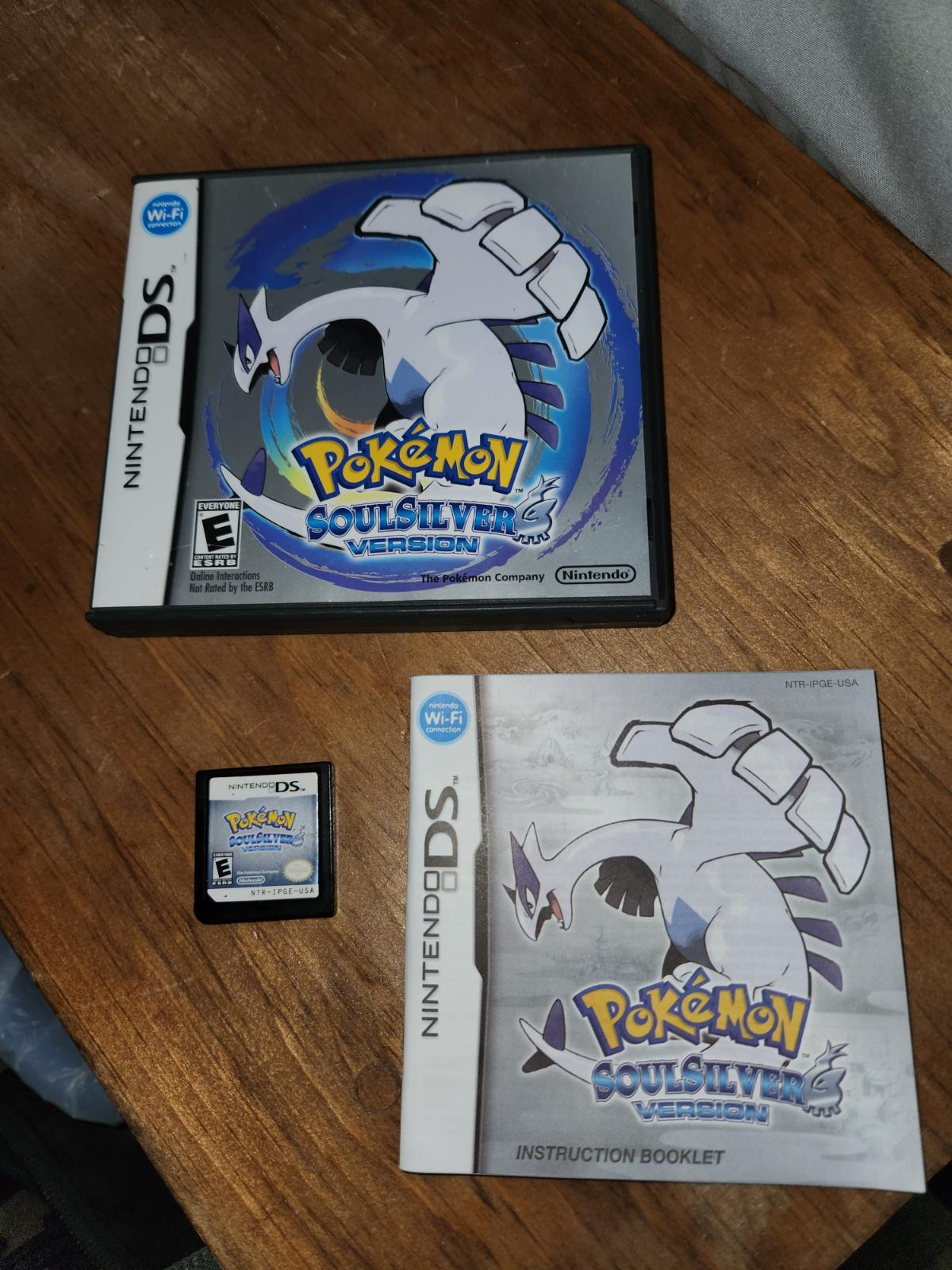 Pokemon SoulSilver Version | Item, Box, and Manual | Nintendo DS
