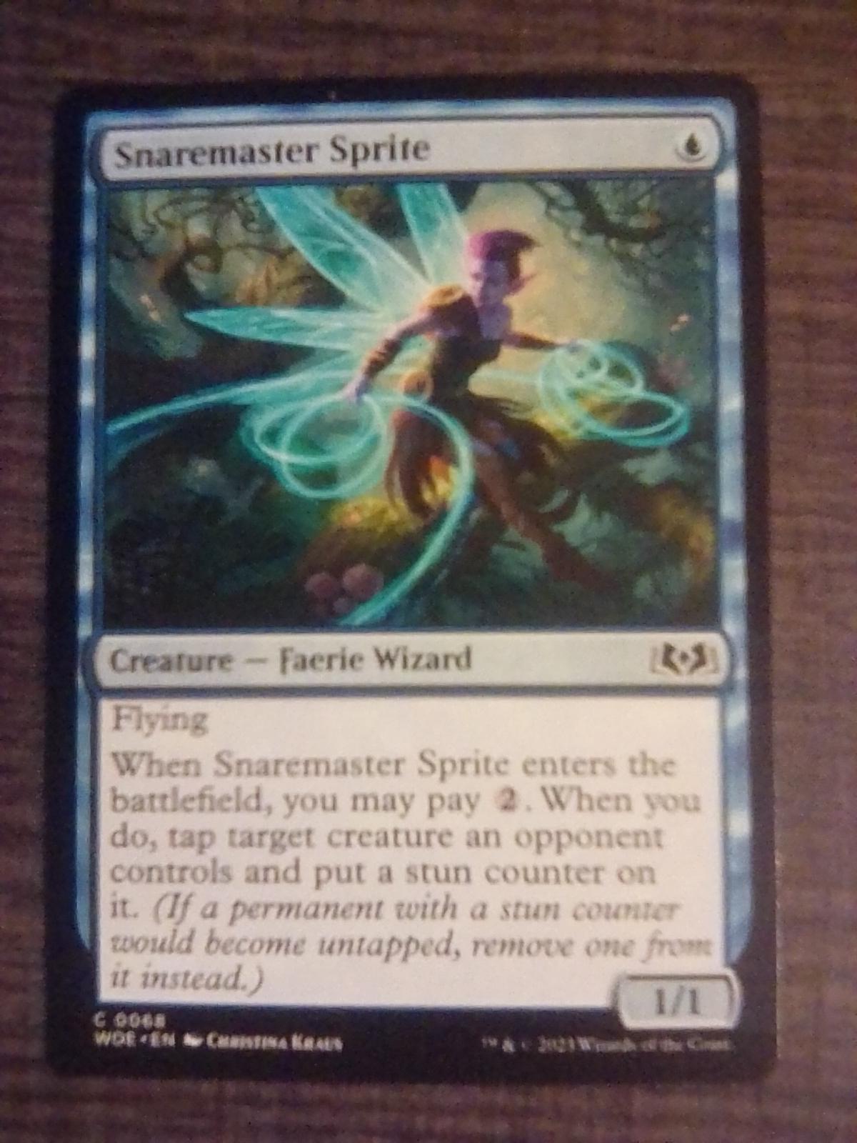 Snaremaster Sprite #68 Prices | Magic Wilds of Eldraine | Magic Cards