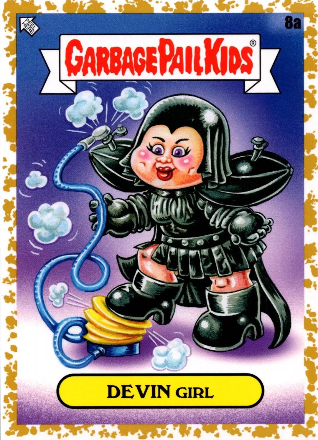 Devin Girl [Gold] #8a Prices | Garbage Pail Kids Intergoolactic Mayhem ...