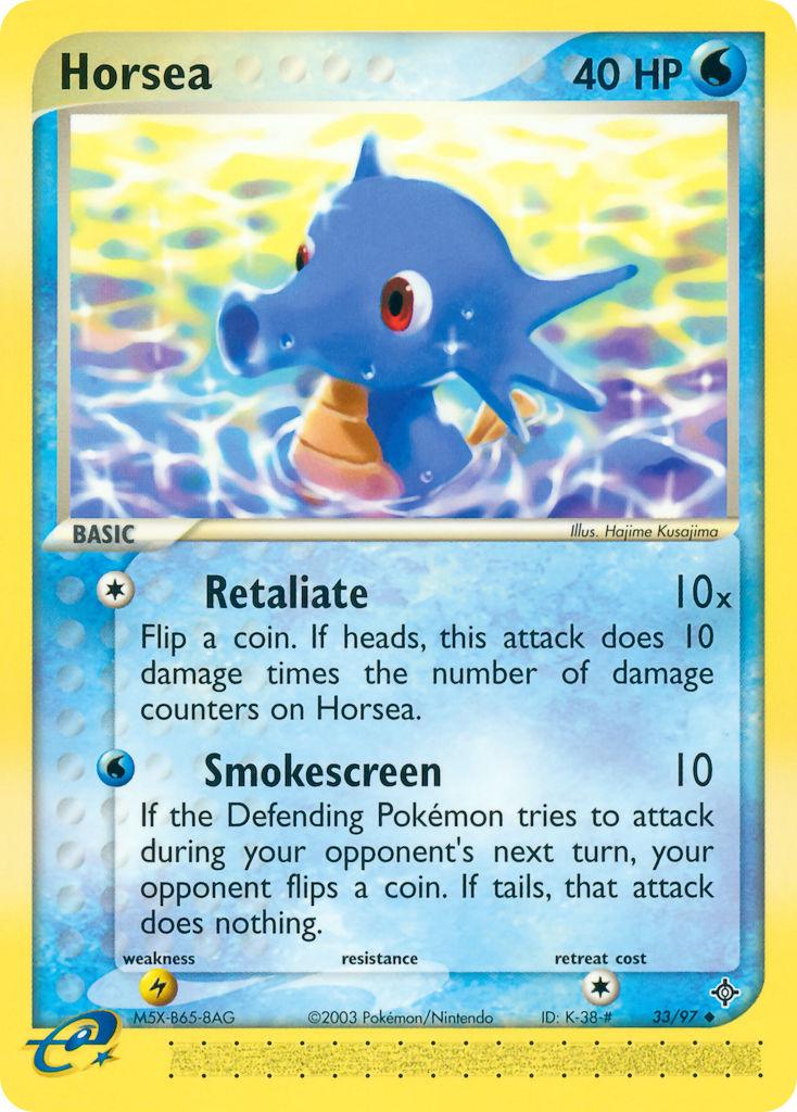 Horsea #33 Prices | Pokemon Dragon | Pokemon Cards