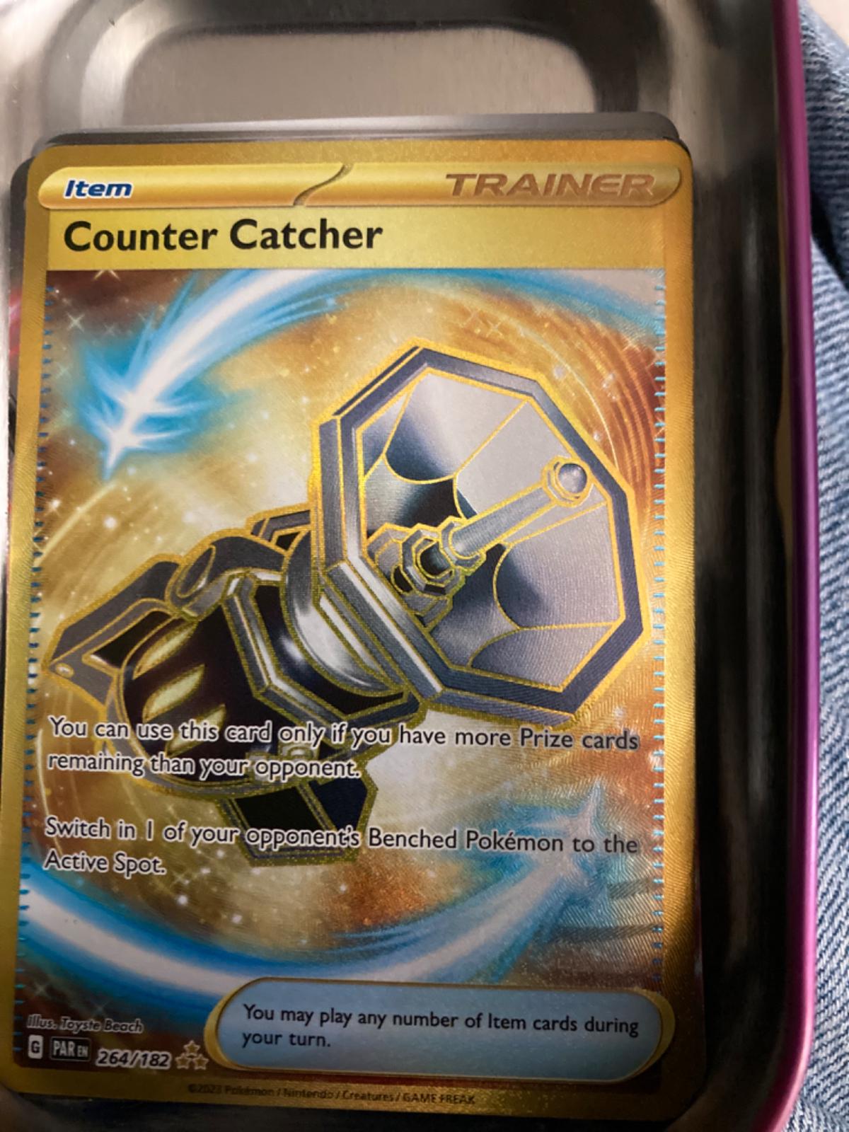 Counter Catcher [Holo] | Ungraded | Pokemon Paradox Rift