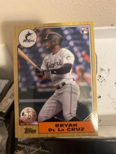 Bryan De La Cruz | Ungraded | 2022 Topps 1987 Series 2