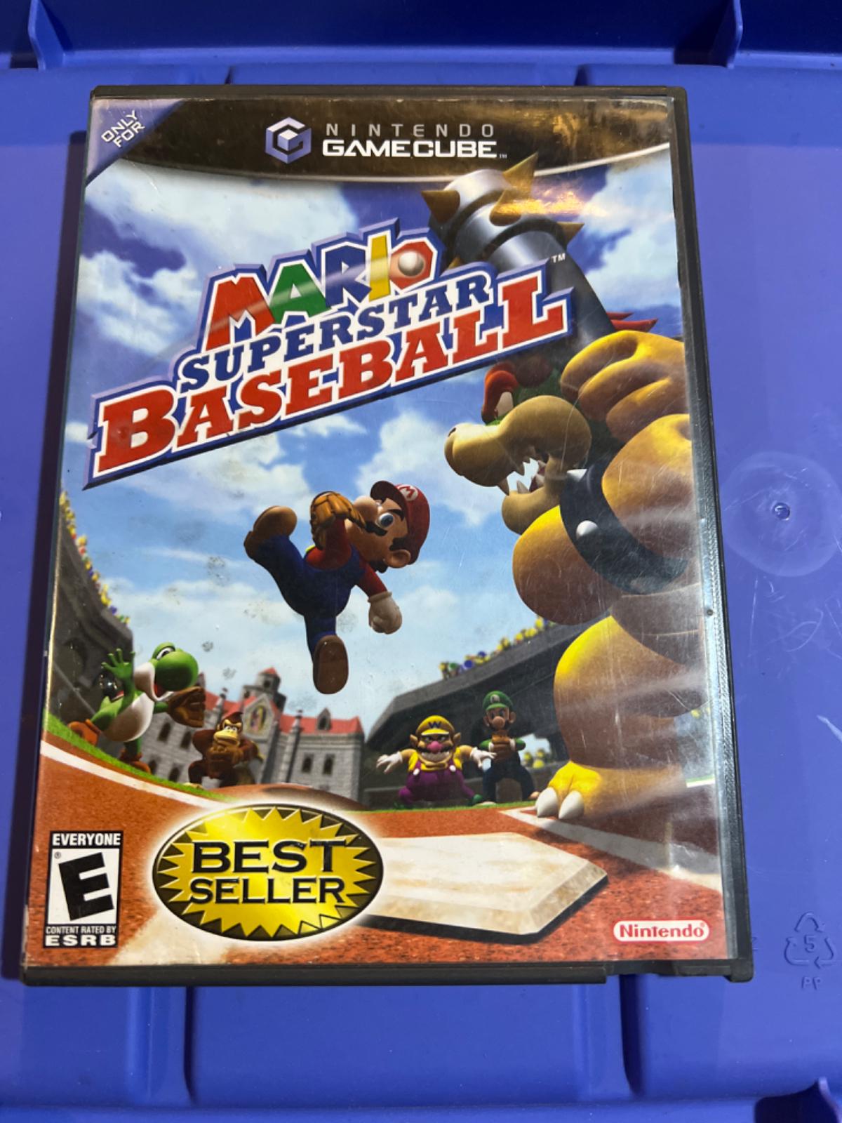 Mario Superstar Baseball | Item, Box, and Manual | Gamecube