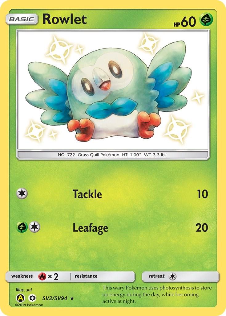 Rowlet #SV2 Prices | Pokemon Hidden Fates | Pokemon Cards