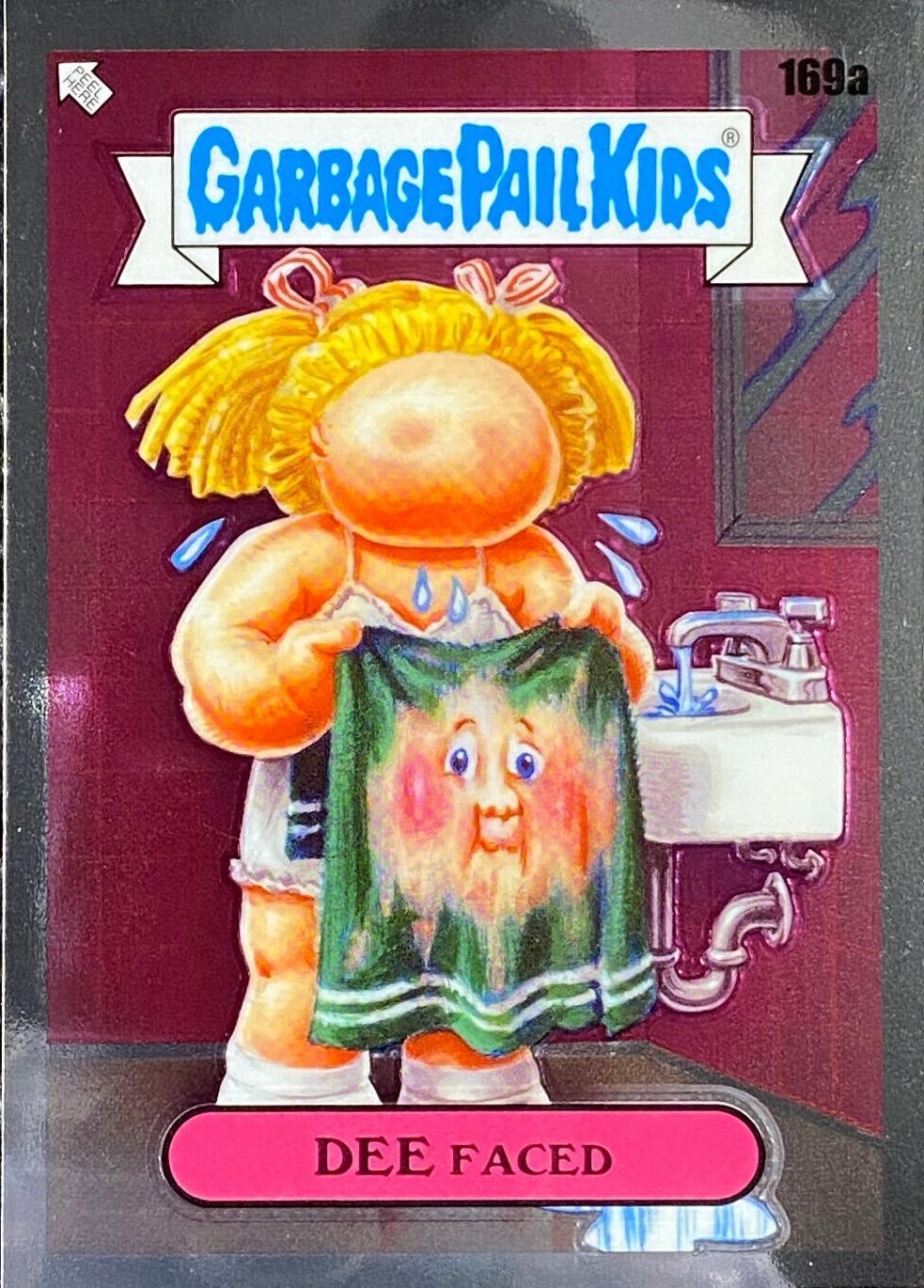 DEE Faced [Refractor] #169a Prices | 2022 Garbage Pail Kids Chrome ...