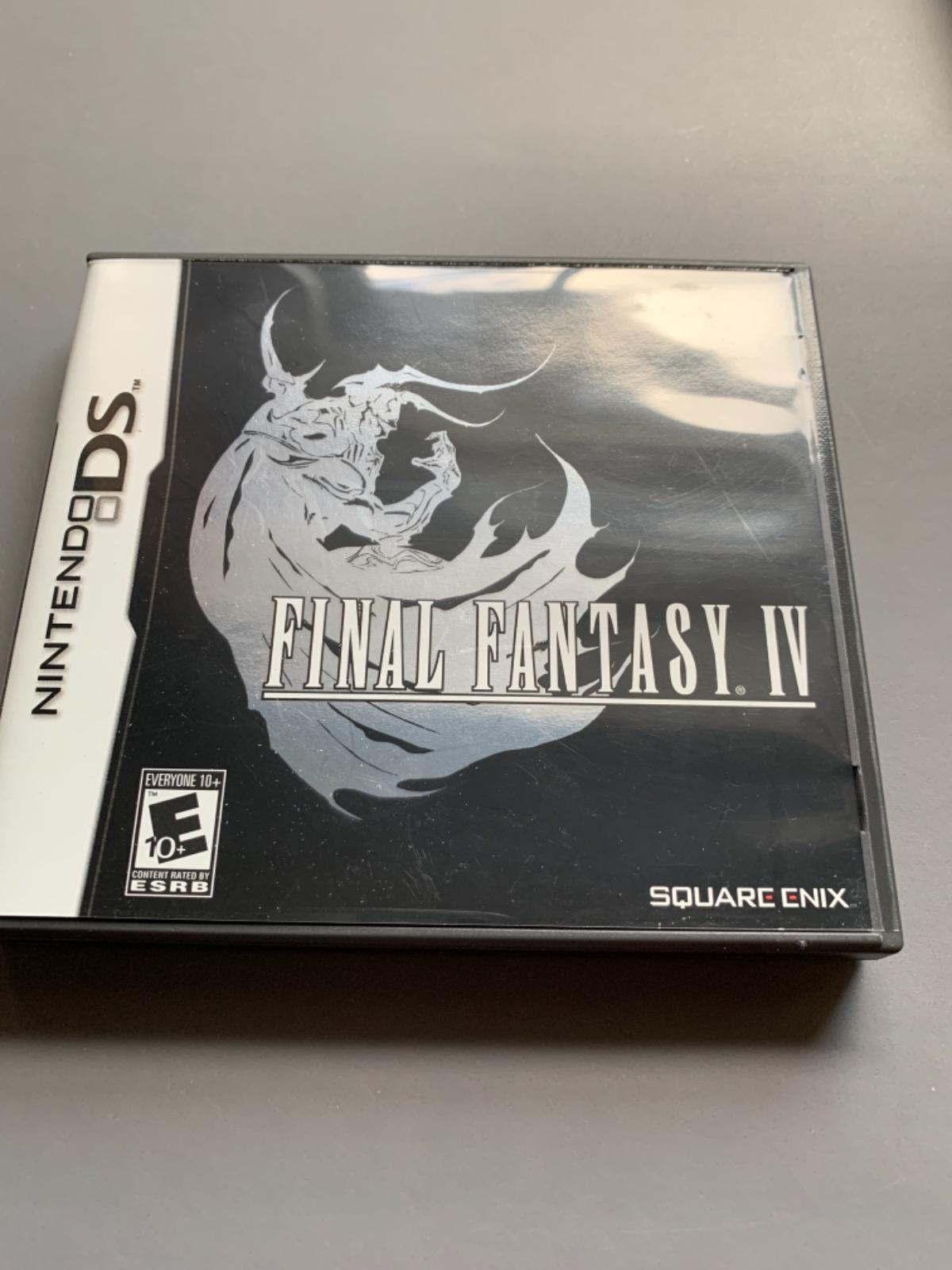 Final Fantasy IV | Item, Box, and Manual | Nintendo DS