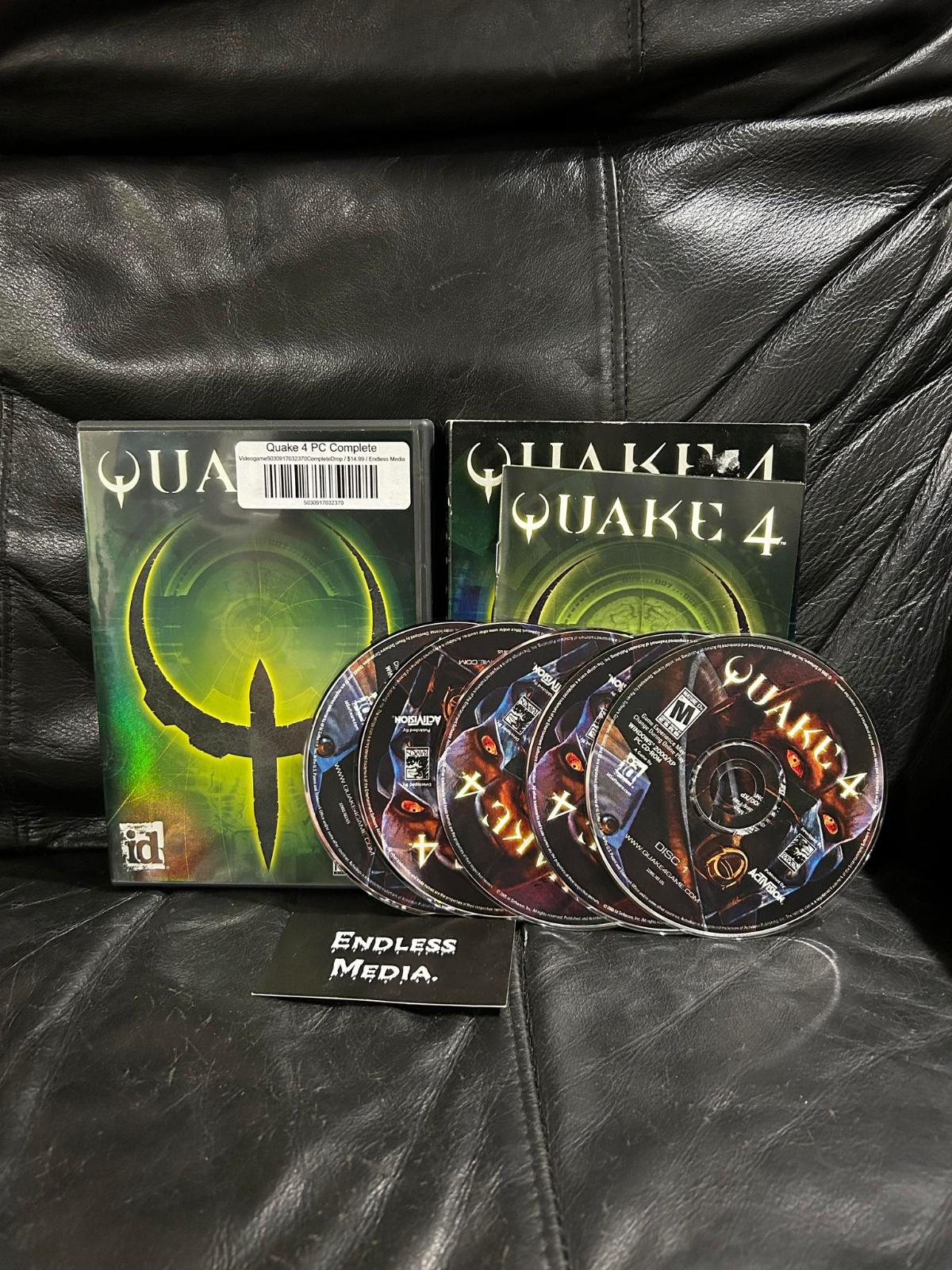 Quake 4 | Item, Box, and Manual | PC Games