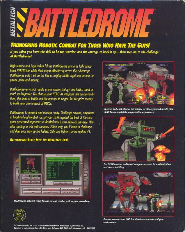 Metaltech: Battledrome [CD-ROM Release] Prices PC Games | Compare Loose ...