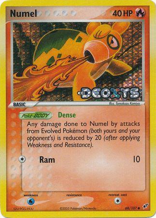 Numel [Reverse Holo] #68 Prices | Pokemon Deoxys | Pokemon Cards