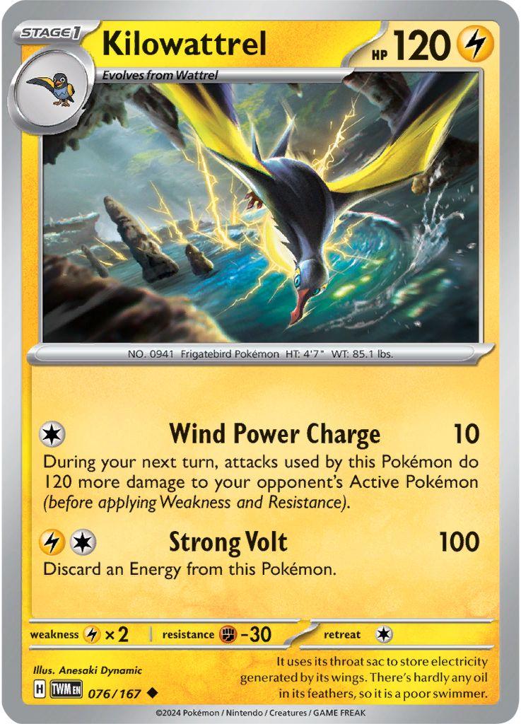 Kilowattrel #76 Preise | Pokemon Twilight Masquerade | Pokemon Karten