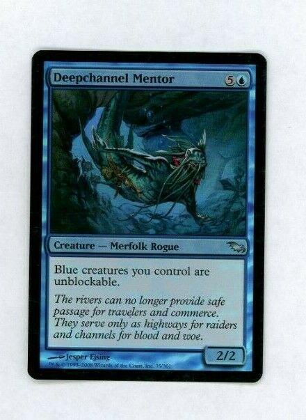 Deepchannel Mentor [Foil] Prices | Magic Shadowmoor | Magic Cards