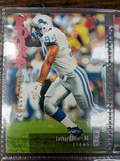 Luther Elliss | Ungraded | 1995 Collector's Choice Update
