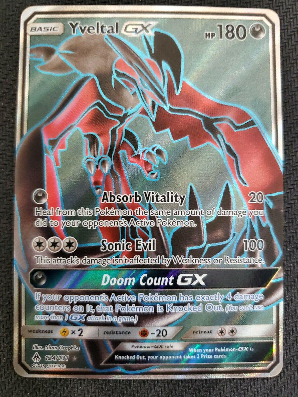 Yveltal-GX #124 Prices | Pokemon Forbidden Light | Pokemon Cards