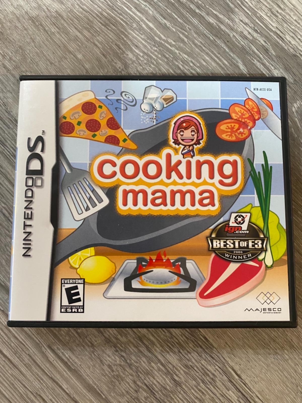 Cooking Mama | Item, Box, and Manual | Nintendo DS