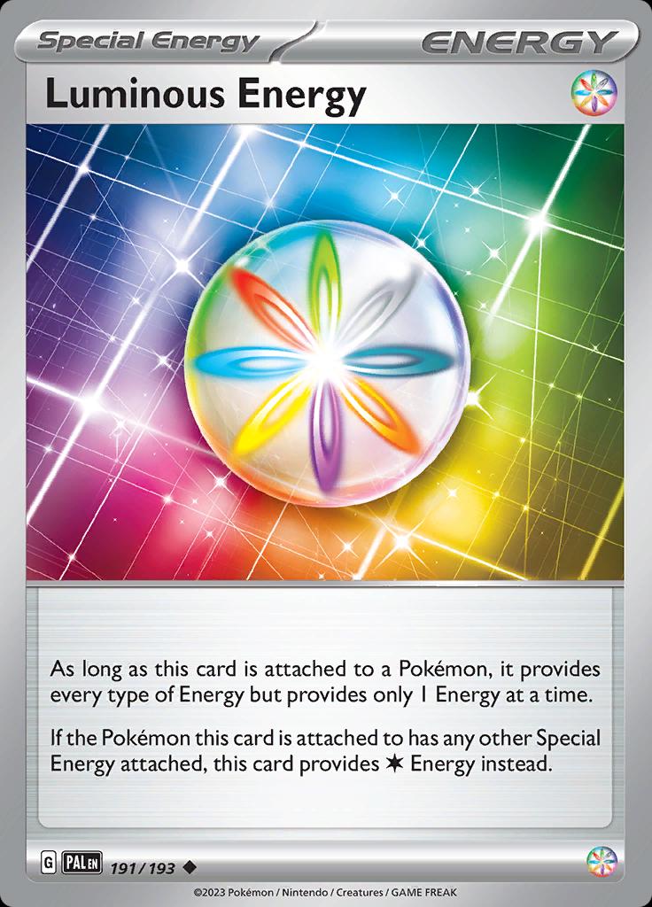 Luminous Energy #191 Prices | Pokemon Paldea Evolved | Pokemon Cards