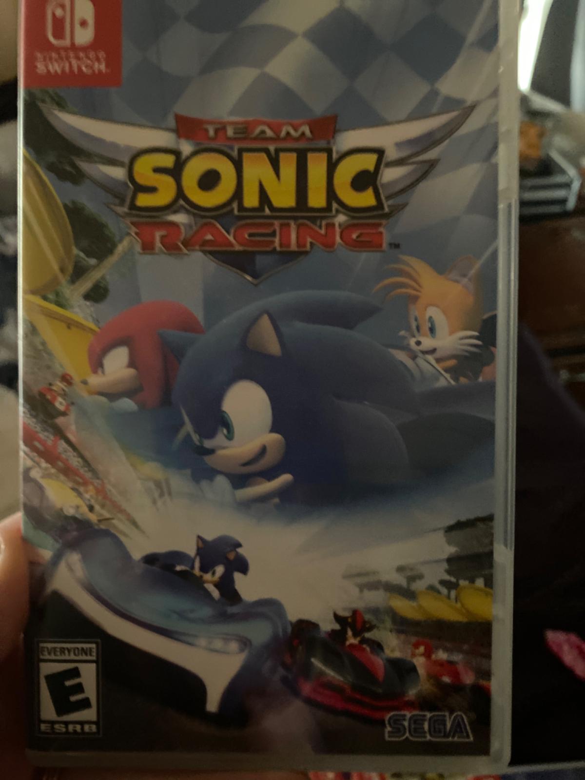 Team Sonic Racing | Item and Box only | Nintendo Switch