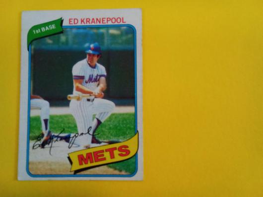 Ed Kranepool | Ungraded | 1980 Topps