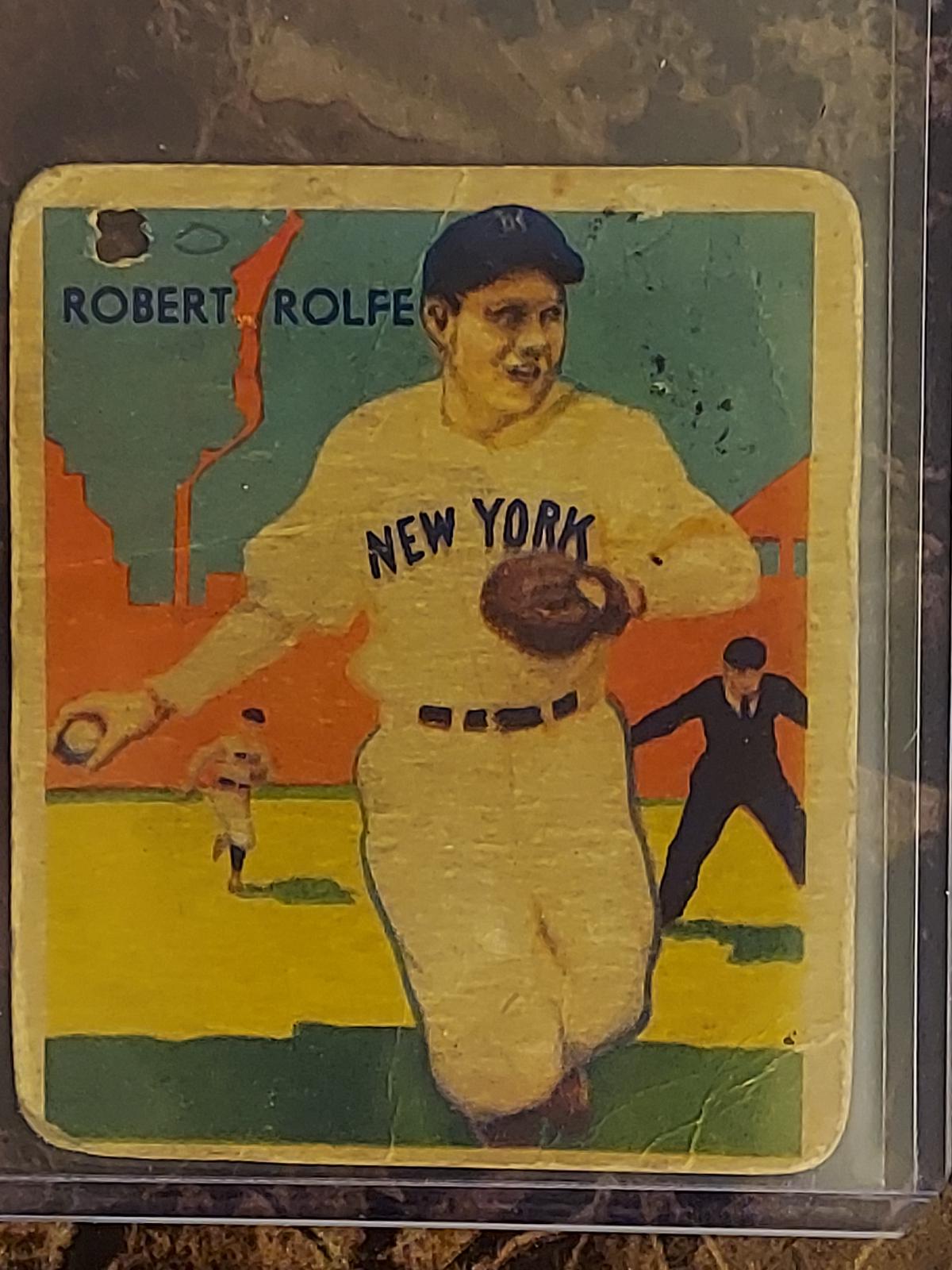 Robert Rolfe Prices | 1935 Diamond Stars | Baseball Cards