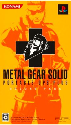 Metal Gear Solid: Portable Ops Plus [Deluxe Pack] Prices JP Playstation ...