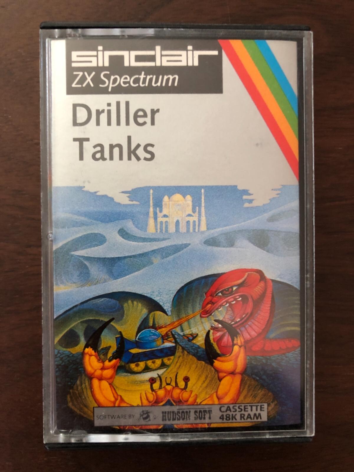 Driller Tanks Prices ZX Spectrum | Compare Loose, CIB & New Prices