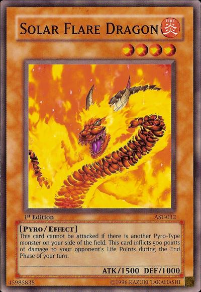 Solar Flare Dragon [1st Edition] AST-032 Prices | YuGiOh Ancient ...
