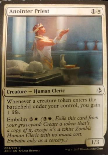 Anointer Priest | Ungraded | Magic Amonkhet