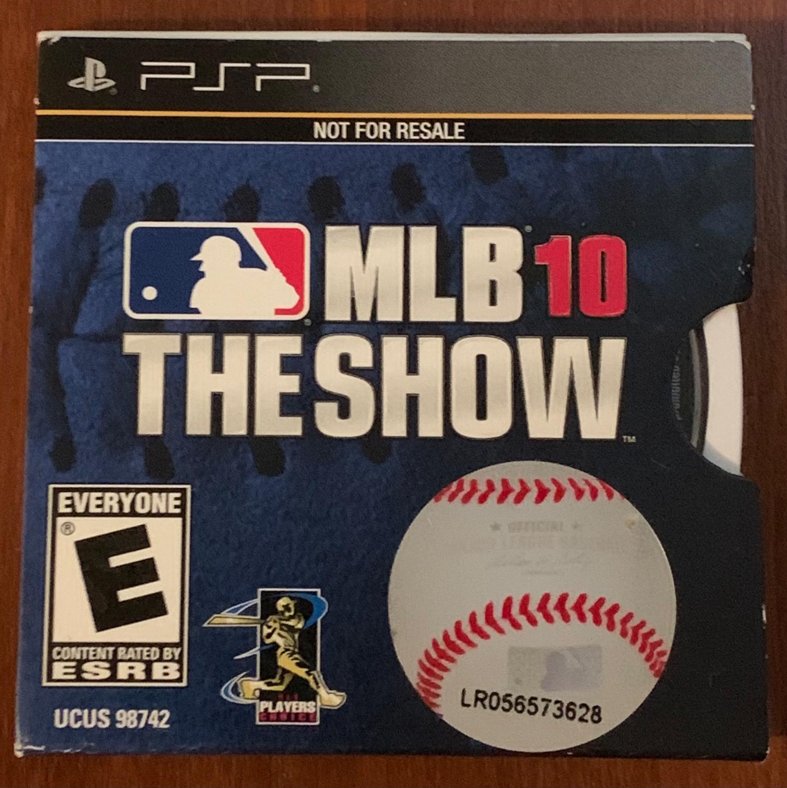 MLB 10: The Show [Not For Resale] Prices PSP | Compare Loose, CIB & New ...