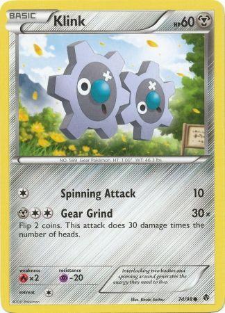 Klink #74 Prices | Pokemon Emerging Powers | Pokemon Cards