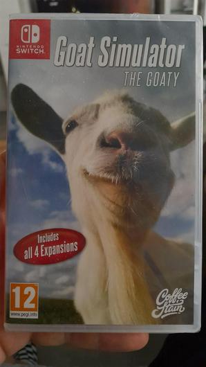Goat Simulator: The Goaty | New Item, Box, and Manual | PAL Nintendo Switch