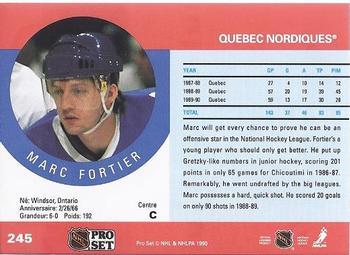 Mark Fortier #245 Prices | 1990 Pro Set | Hockey Cards