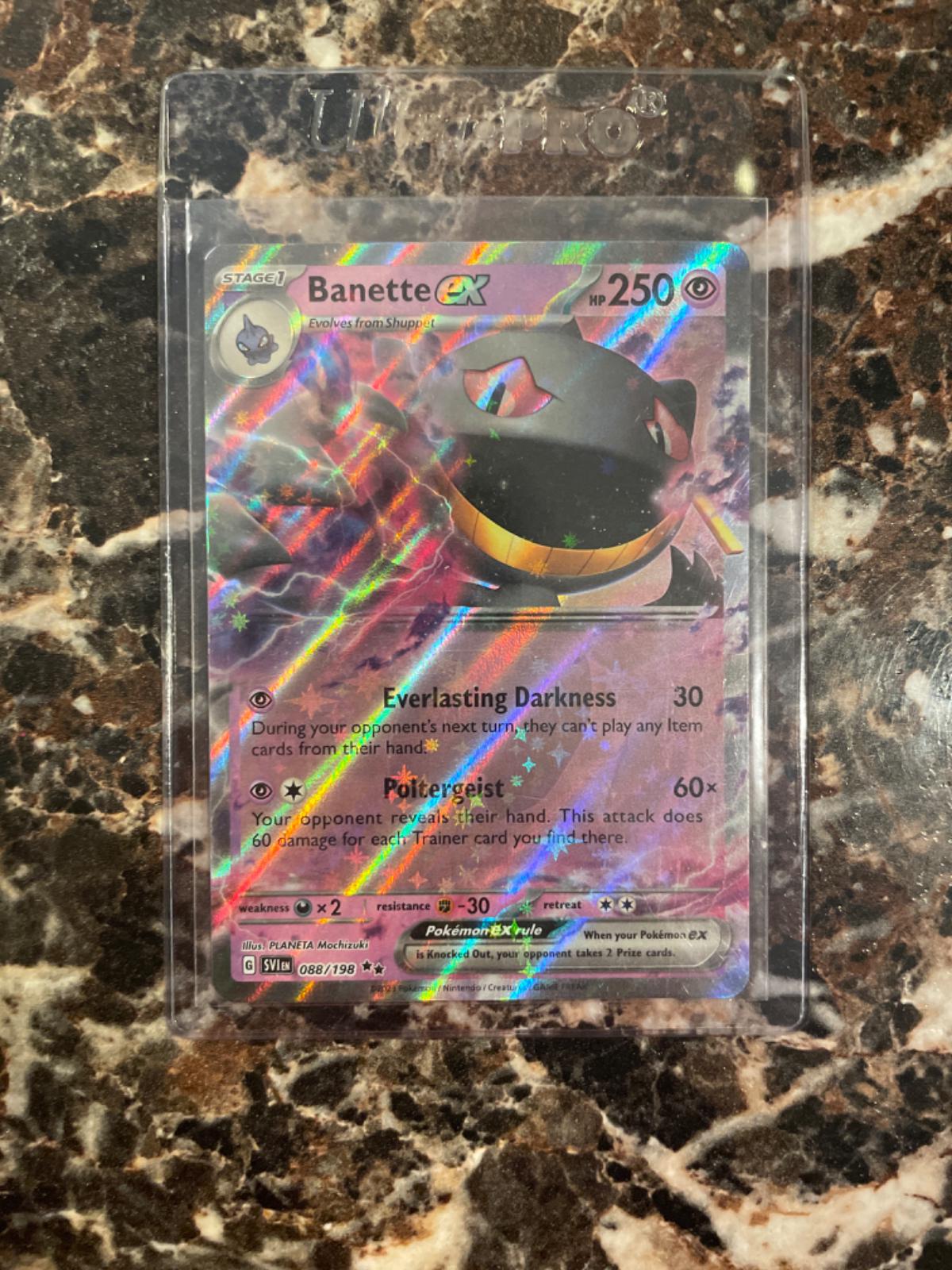 Banette ex | Ungraded | Pokemon Scarlet & Violet