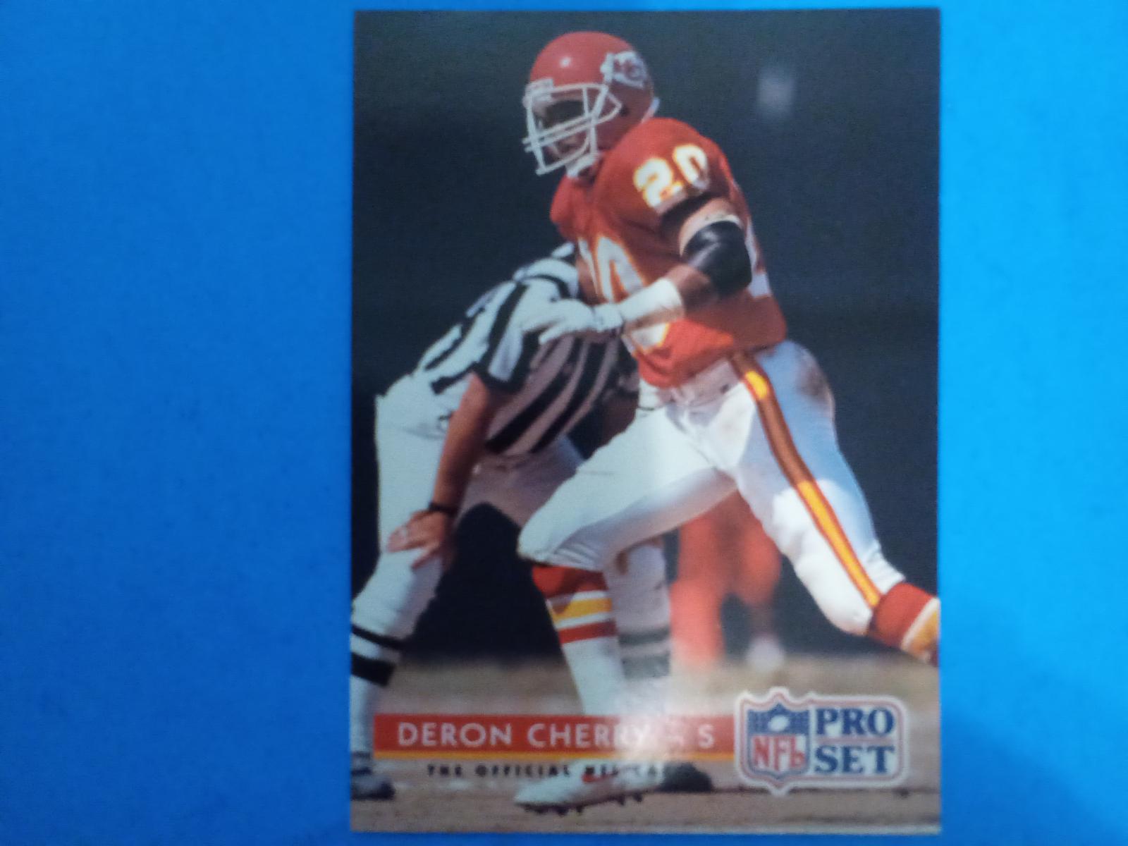 Deron Cherry | Ungraded | 1992 Pro Set
