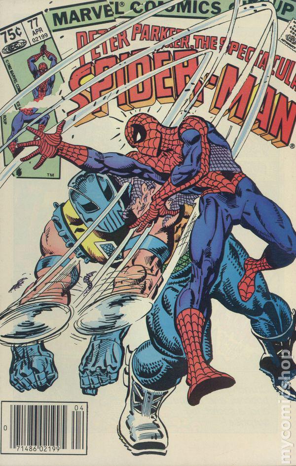 The Spectacular Spider-Man [75 Cent Canadian] #77 (1983) Prices ...