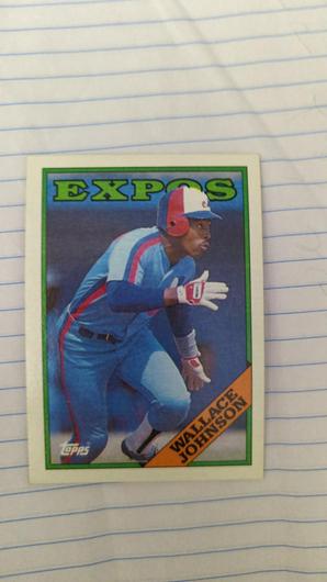 Wallace Johnson | Ungraded | 1988 Topps