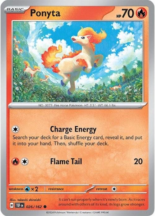 Ponyta #26 Prices | Pokemon Temporal Forces | Pokemon Cards