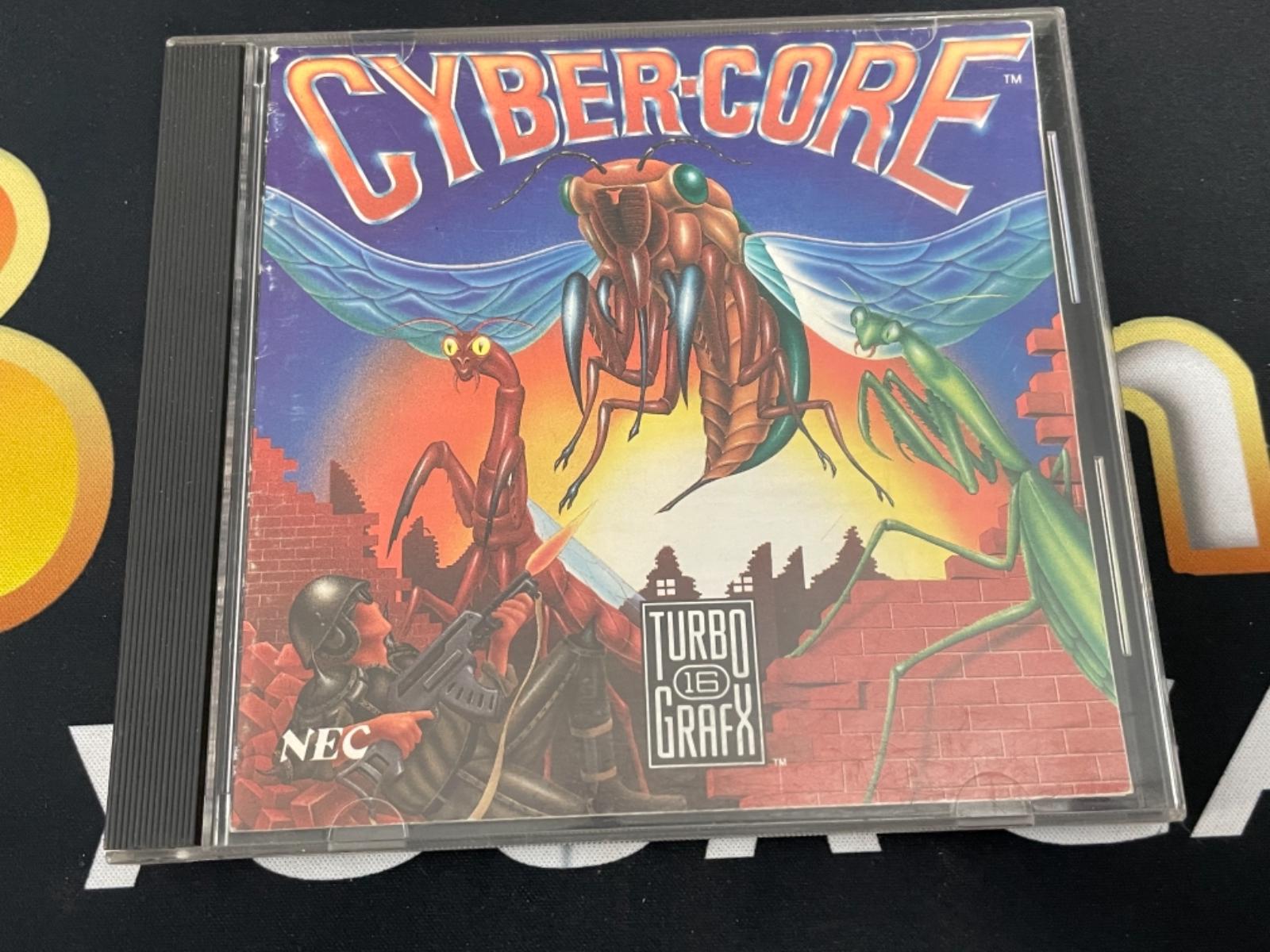 Cyber Core | Item, Box, and Manual | TurboGrafx-16