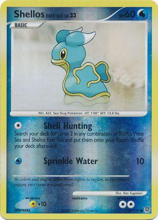 Shellos East Sea [Reverse Holo] #106 Prices | Pokemon Secret Wonders | Pokemon Cards