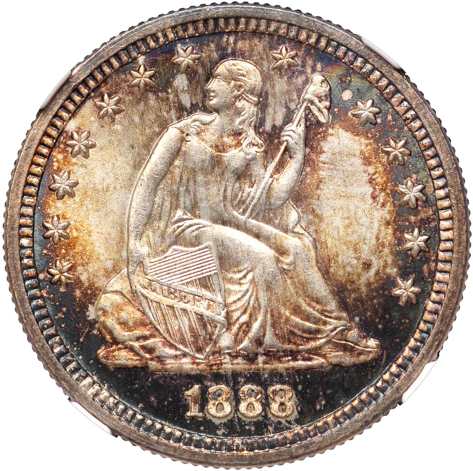 1888 S Seated Liberty Quarter Prices | Ungraded, NGC, PCGS Values