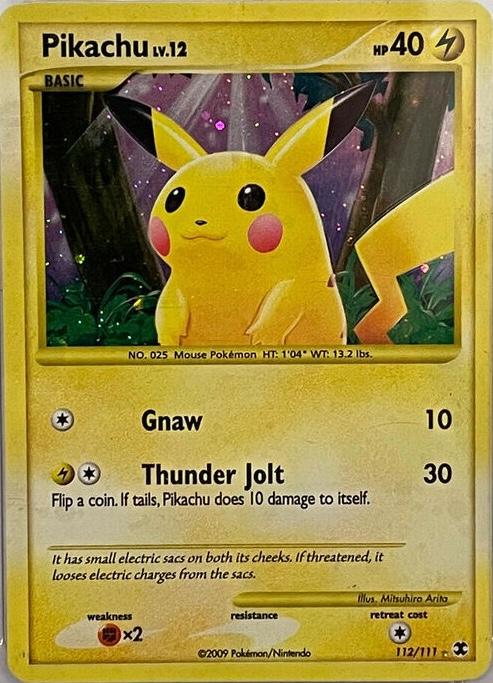 Pikachu #112 Prices | Pokemon Rising Rivals | Pokemon Cards