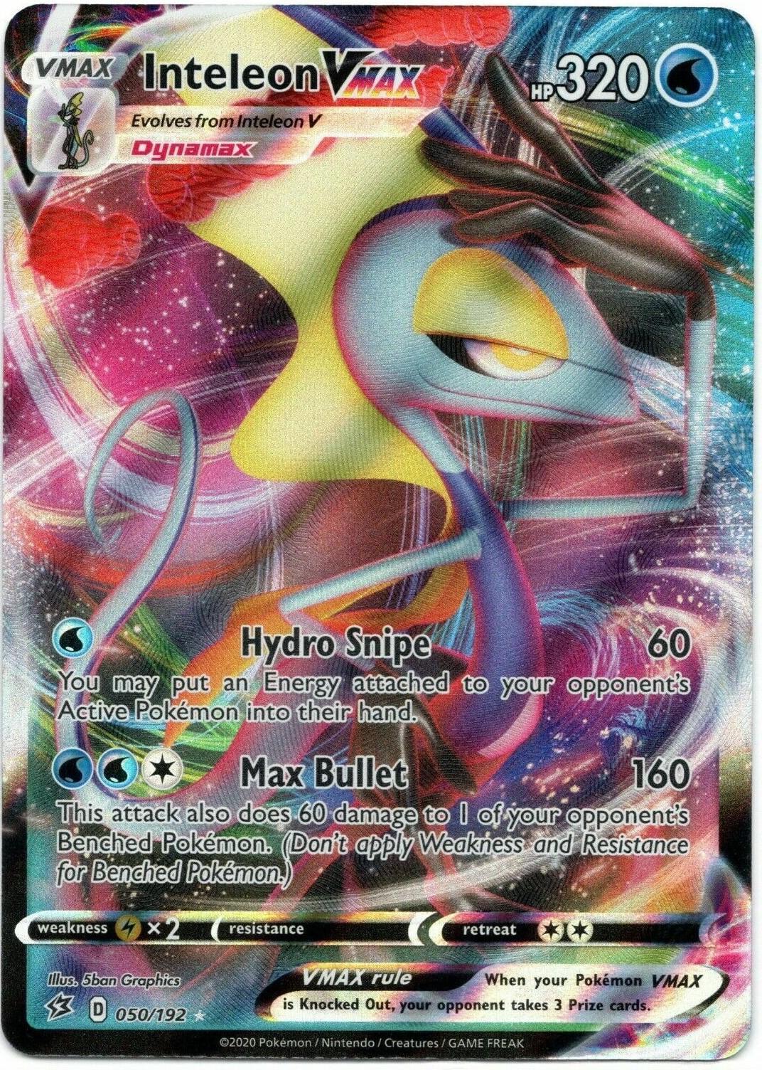Inteleon VMAX #50 Prices | Pokemon Rebel Clash | Pokemon Cards