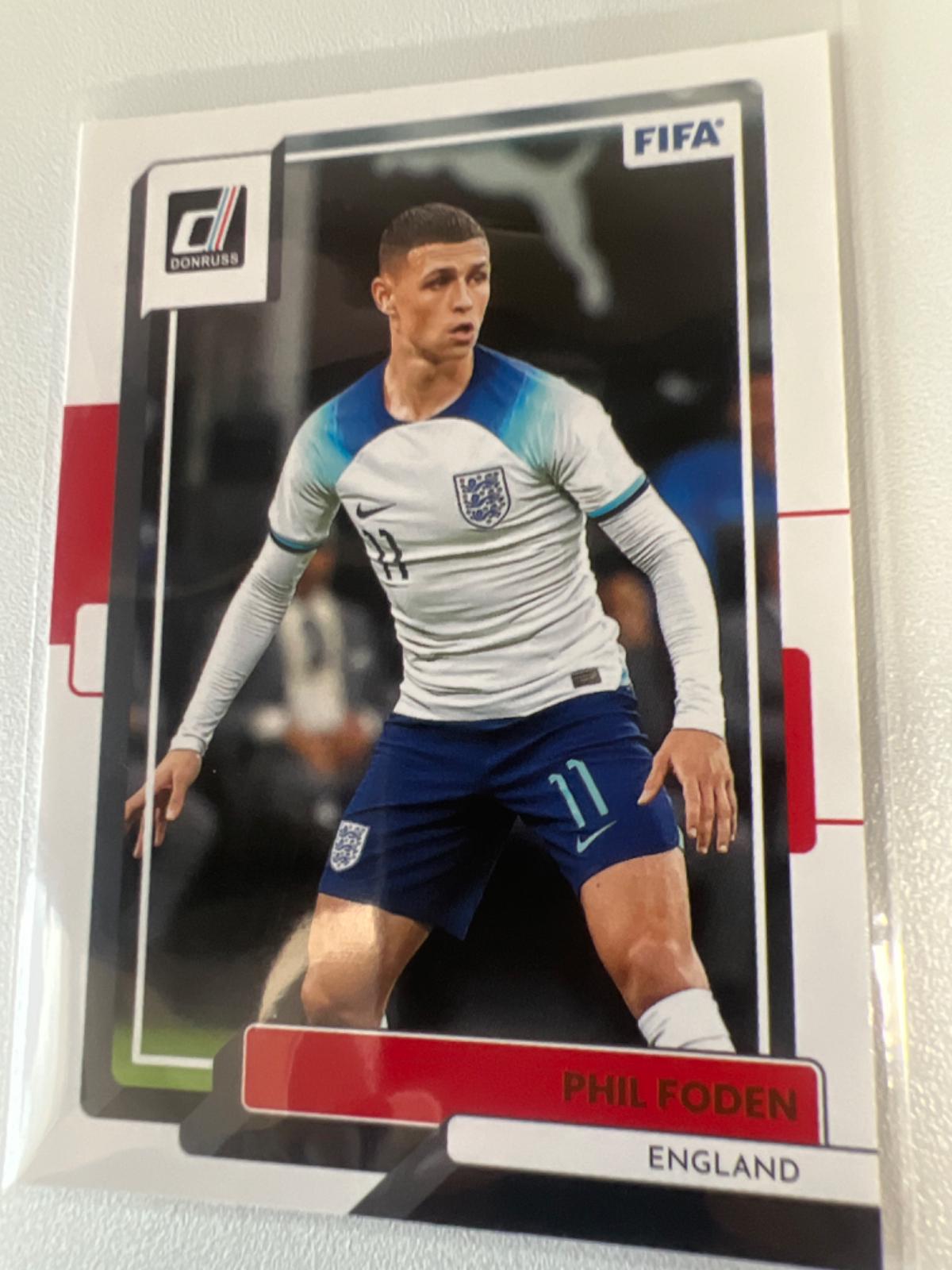 Phil Foden #30 Prices | 2022 Panini Donruss | Soccer Cards