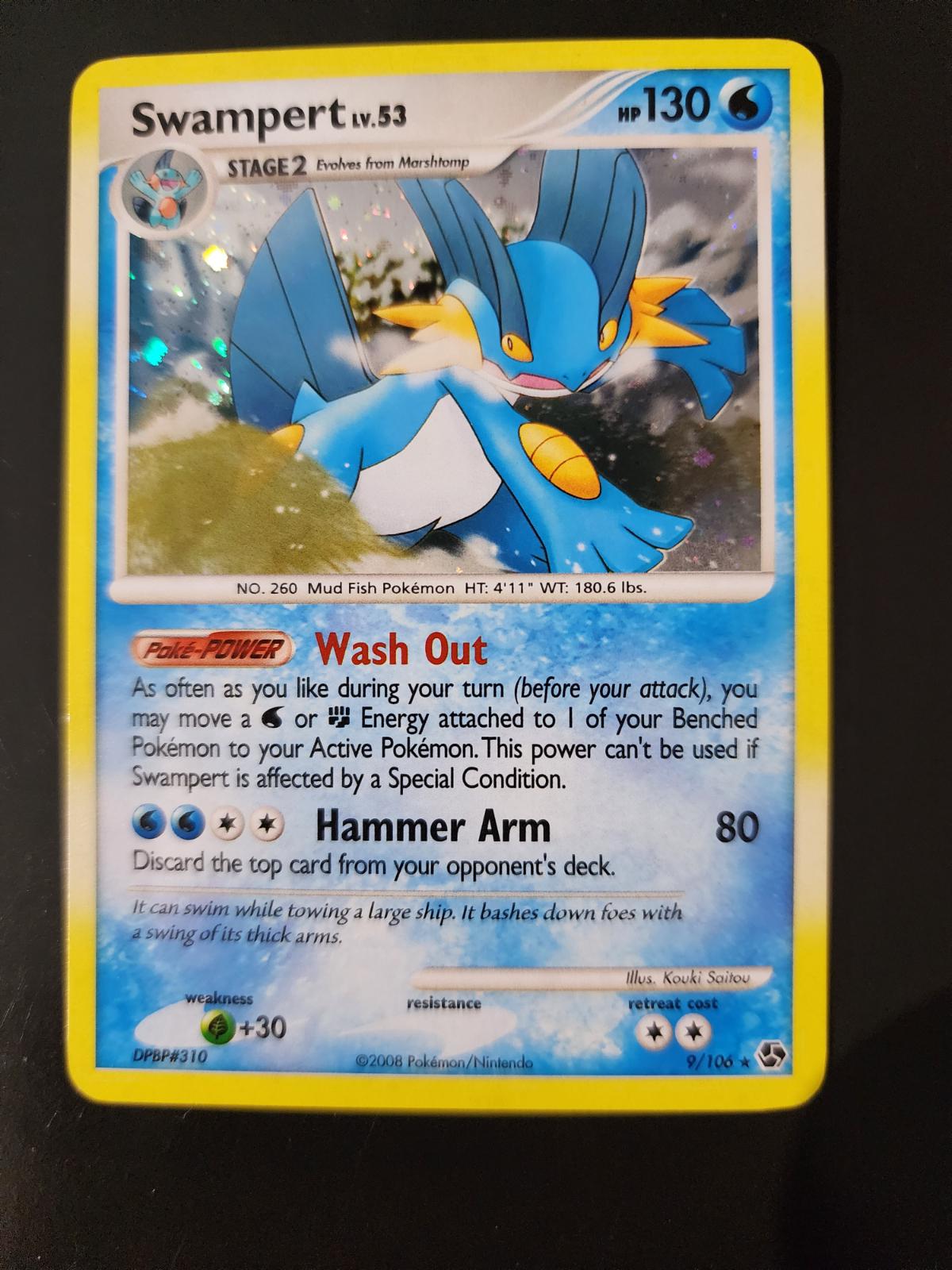 Swampert #9 Prices | Pokemon Great Encounters | Pokemon Cards
